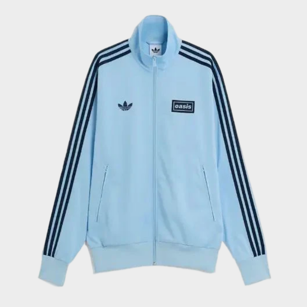 oasis Live 25 Tracksuit top Blue – Retro Football Classics